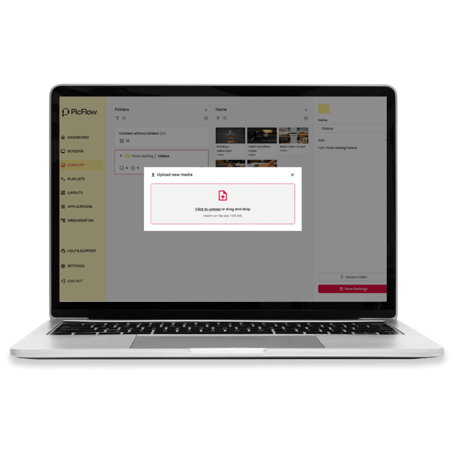 Picflow - Picler – Digital Signage One-stop-shop