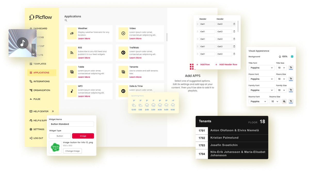 Picflow - Picler – Digital Signage One-stop-shop