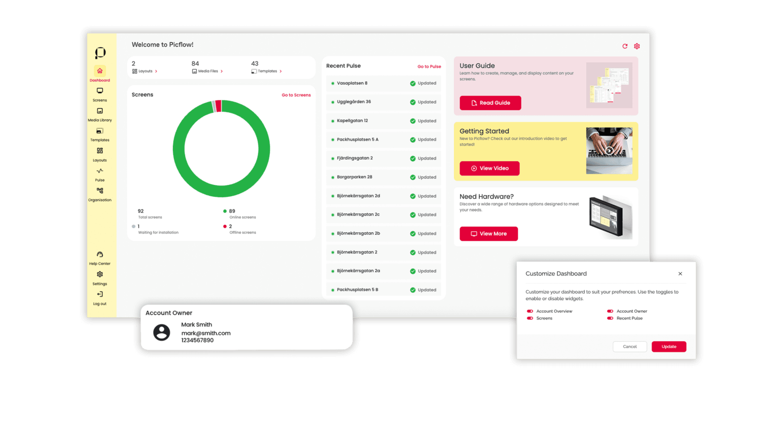Picflow - Picler – Digital Signage One-stop-shop