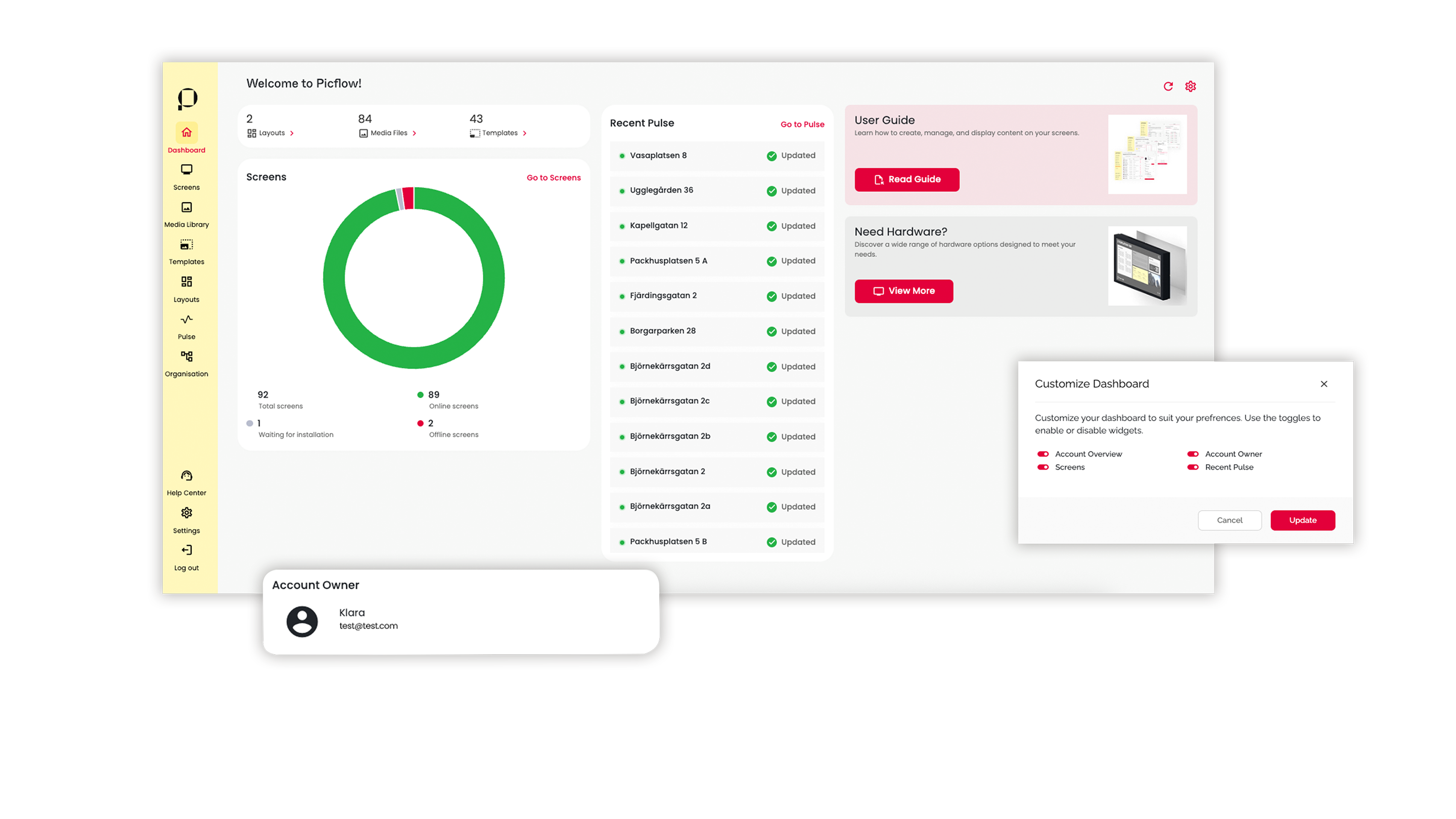 Picflow - Picler – Digital Signage One-stop-shop